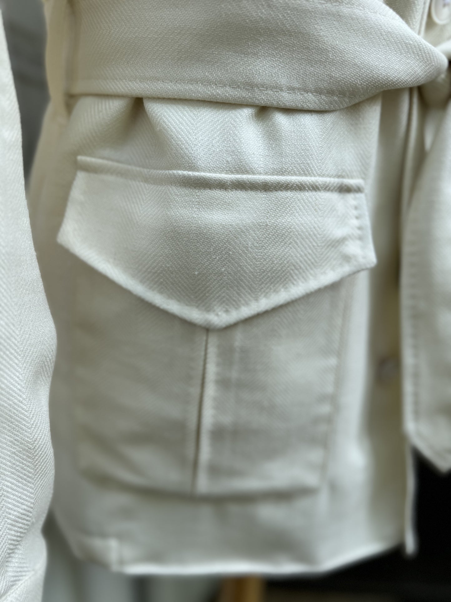 VANILLA SAFARI JACKET – Terry Corbett New York